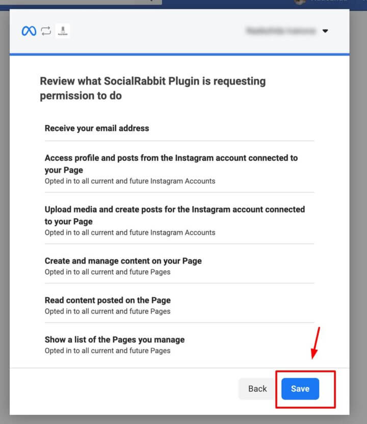 Facebook authorization For WordPress - Social Rabbit Plugin