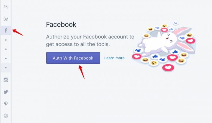 Facebook authorization For Shopify - Social Rabbit Plugin